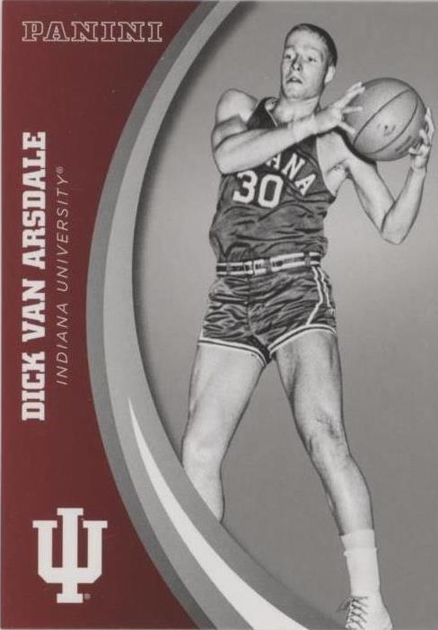 2016 Panini Indiana Hoosiers - Silver #48 Dick Van Arsdale for sale ...