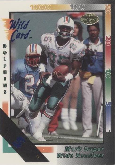 1992 Wild Card - 5 Stripe #25 Mark Duper for sale online | eBay