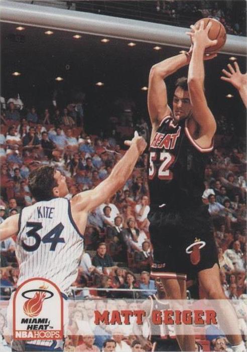 1993-94 NBA Hoops - Matt Geiger #361 for sale online | eBay