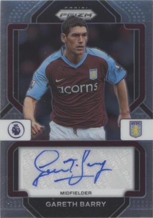 2022-23 Panini Prizm Premier League - Signatures Gareth Barry #S-GBY ...
