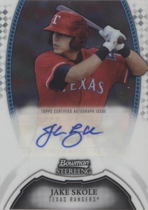 2011 Bowman Sterling - Prospect Autographs #BSP-JK Jake Skole (AU, RC ...