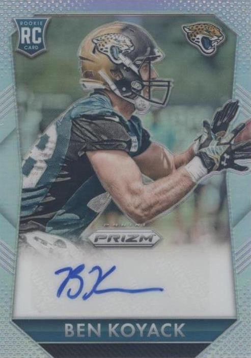 2015 Panini Prizm - Rookie Signatures Silver Prizm #RS-BK Ben Koyack ...
