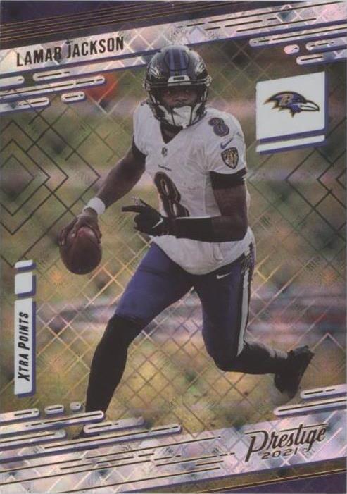 2021 Panini Prestige - Lamar Jackson #22 Xtra Points Diamond for sale ...