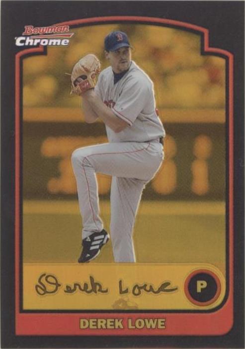 2003 Bowman Chrome - Gold Refractor #5 Derek Lowe /170 for sale online | eBay