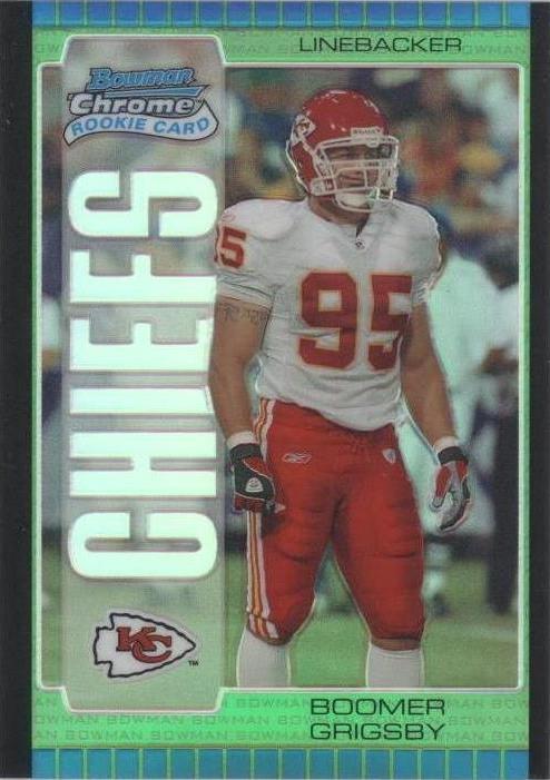2005 Bowman Chrome - Boomer Grigsby #148 Green Refractor /399 (RC) for ...