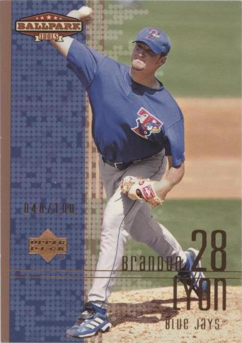 2002 Upper Deck Ballpark Idols - Bronze #16 Brandon Lyon /100 for sale ...