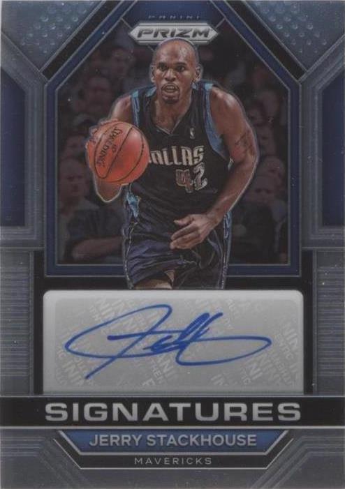 2022-23 Panini Prizm - Signatures Jerry Stackhouse #SIG-JST (AU) for ...