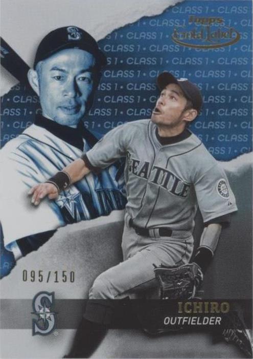 2020 Topps Gold Label - Class 1 Blue #85 Ichiro Suzuki /150 for sale online | eBay