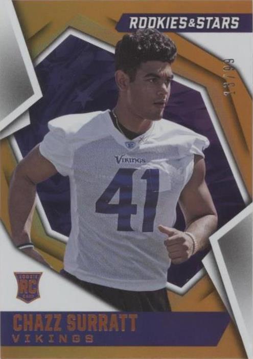 2021 Panini Rookies & Stars - Rookies Chazz Surratt #158 Orange /99 (RC) for sale online | eBay