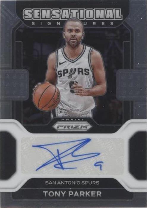 2021-22 Panini Prizm - Sensational Signatures Tony Parker #SS-TPK (AU ...