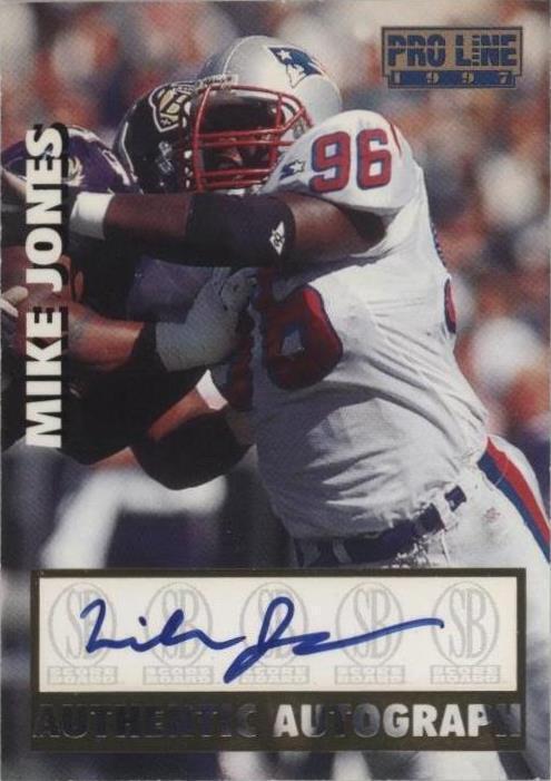 1997 Pro Line - Autographs Mike Jones (AU) for sale online | eBay