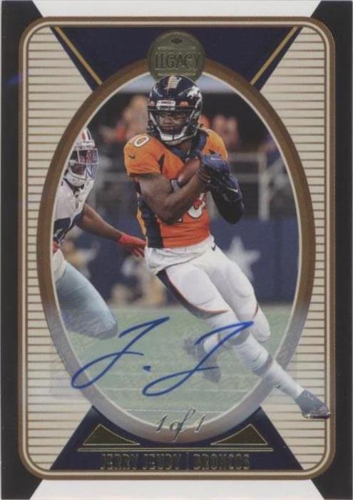 2022 Panini Legacy - Black Autographs #29 Jerry Jeudy /1 (AU) for sale ...