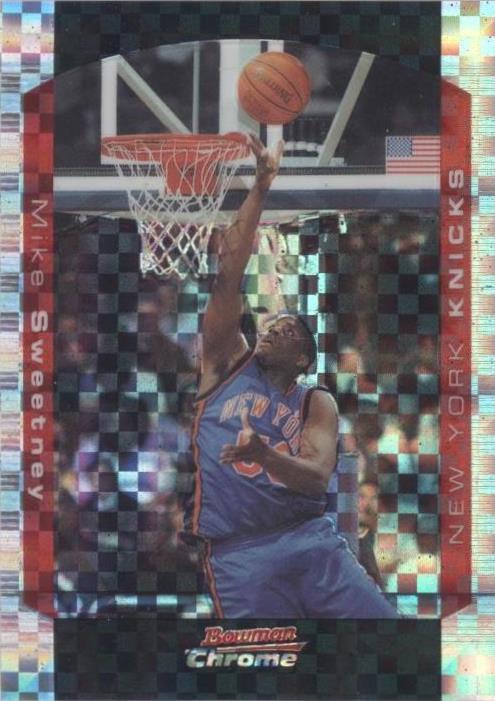 2004-05 Bowman Draft Picks & Prospects - Chrome X-Fractor #105 Mike ...