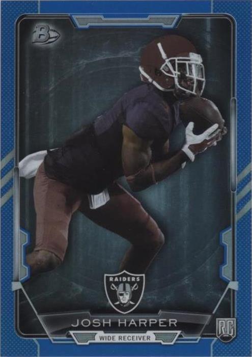2015 Bowman - Rookies Blue Rainbow Foil #76 Josh Harper /499 (RC) for ...