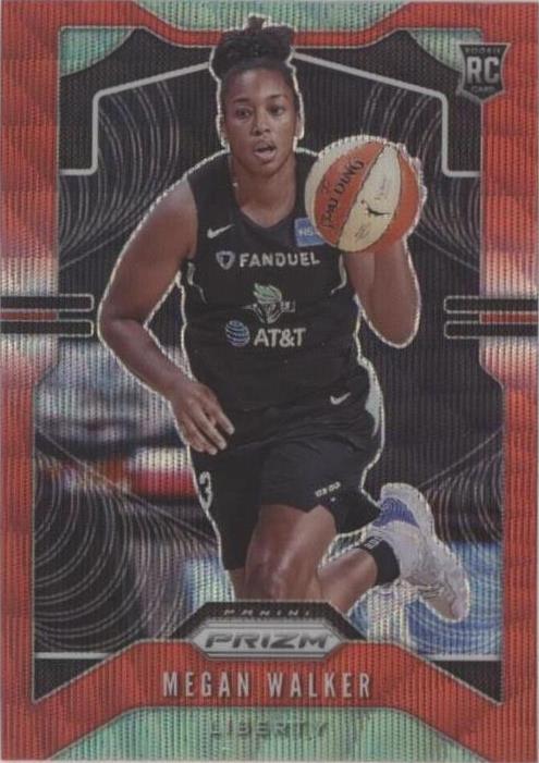 2020 Panini Prizm WNBA - Ruby Wave Prizm #97 Megan Walker (RC) for sale ...