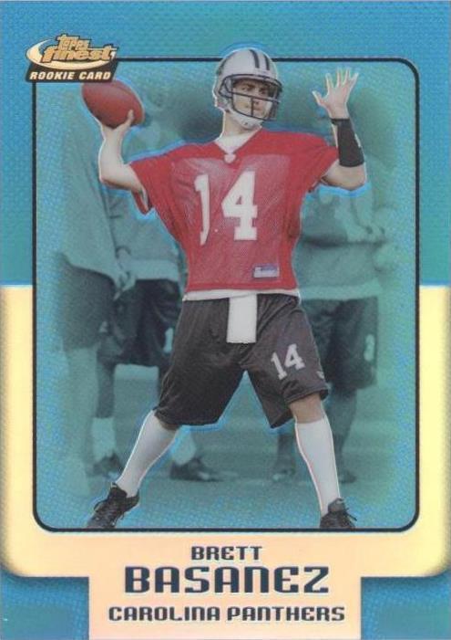 2006 Topps Finest - Brett Basanez #84 Blue Refractor /299 (RC) for sale ...