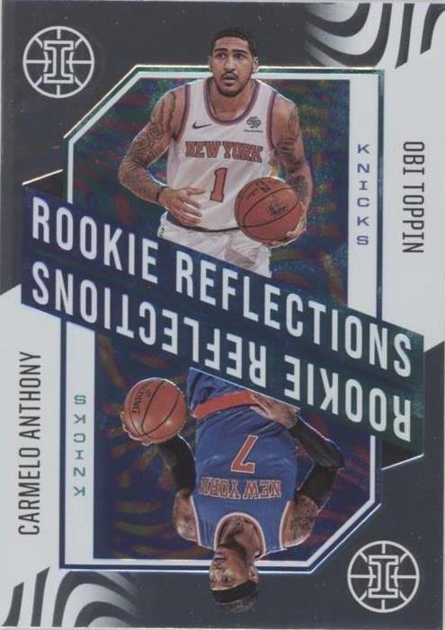 2020-21 Panini Illusions - Rookie Reflections #11 Carmelo Anthony, Obi ...