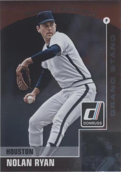 2015 Panini Donruss - Preferred Grand Stand Bronze #4 Nolan Ryan for ...