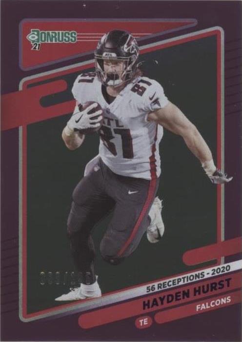 2021 Panini Donruss - Season Stat Line #235 Hayden Hurst /195 for sale ...