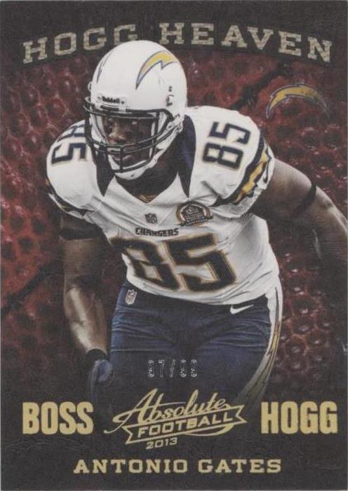 2013 Panini Absolute - Hogg Heaven Boss Hogg #45 Antonio Gates /99 for ...