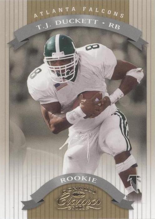 2002 Donruss Classics - Rookie T.J. Duckett #158 /1000 (RC) for sale ...