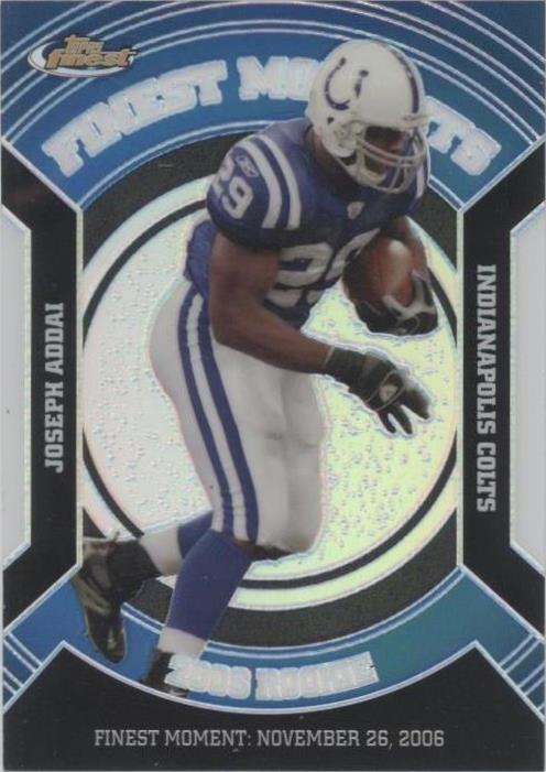 2007 Topps Finest - Rookie Finest Moments Black Refractor #RFM-JA ...