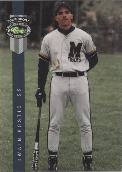 1992 Classic Four Sport Draft Pick Collection - #259 Dwain Bostic (RC ...