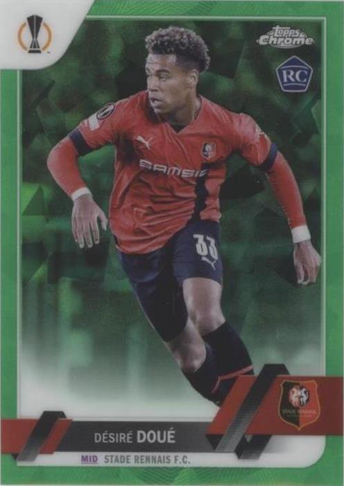 2022-23 Topps Chrome Sapphire Edition UEFA Club Competitions - Green ...