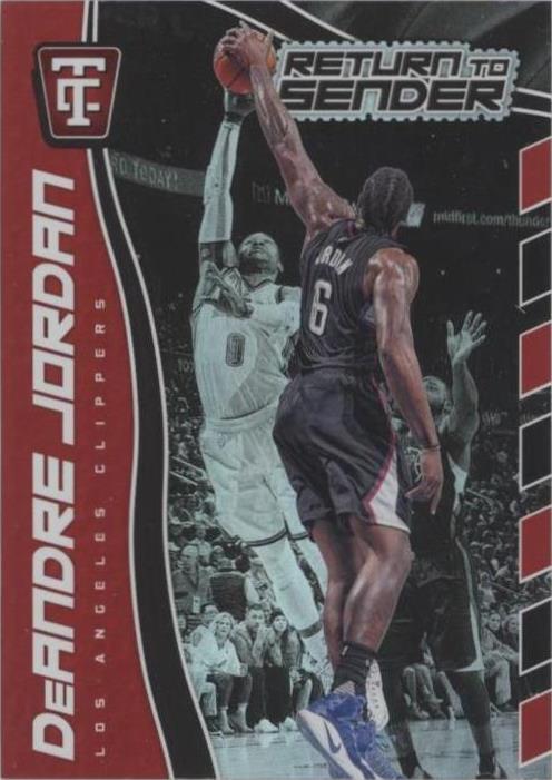 2017-18 Panini Totally Certified - Return to Sender #7 DeAndre Jordan ...