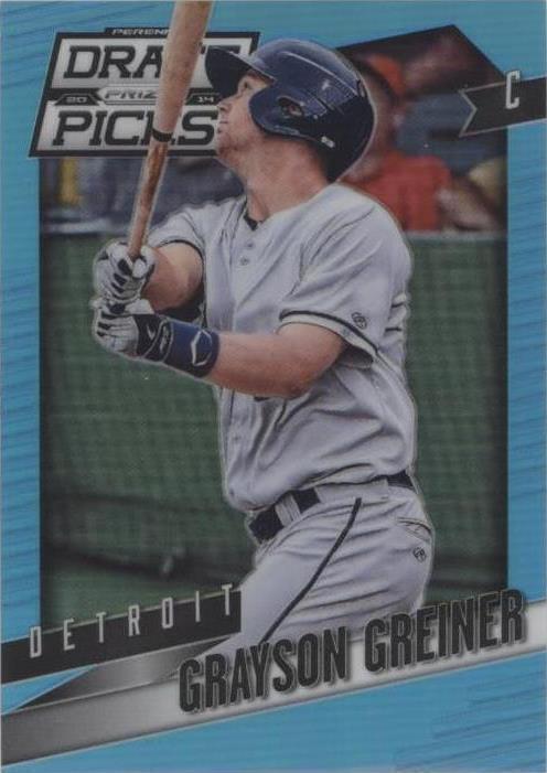 2014 Panini Prizm Perennial Draft Picks - Grayson Greiner #11 Powder ...