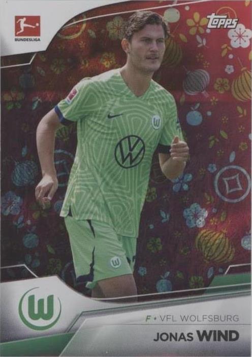 2022-23 Topps Jade Edition Bundesliga - Chinese New Year #165 Jonas ...