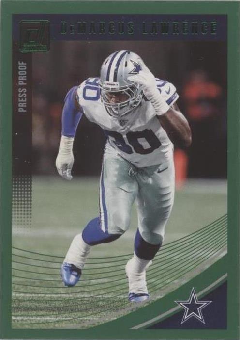 2018 Panini Donruss - Press Proof Green #83 DeMarcus Lawrence for sale ...