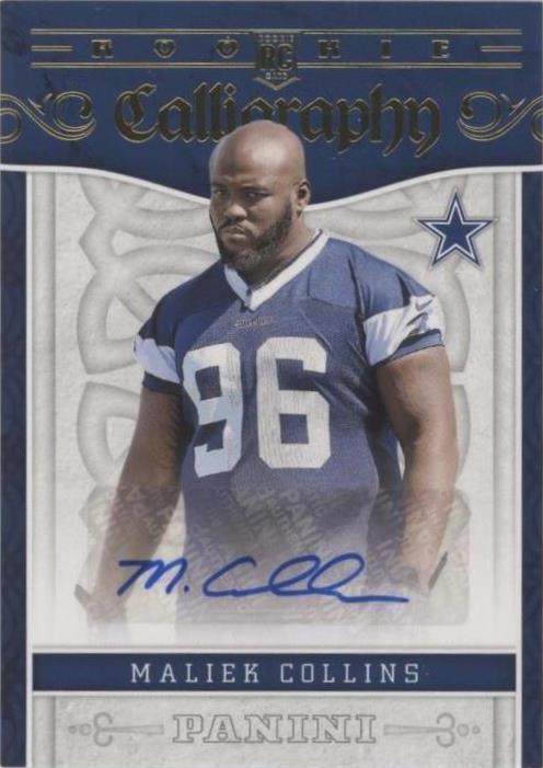 2016 Panini - Rookie Calligraphy Maliek Collins #RC-MC (AU, RC) for ...