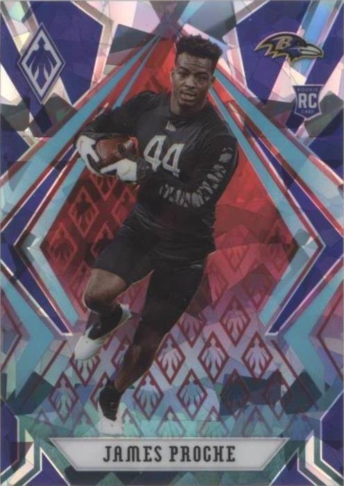 2020 Panini Phoenix - Rookies James Proche #184 Fire & Ice /50 (RC) for ...