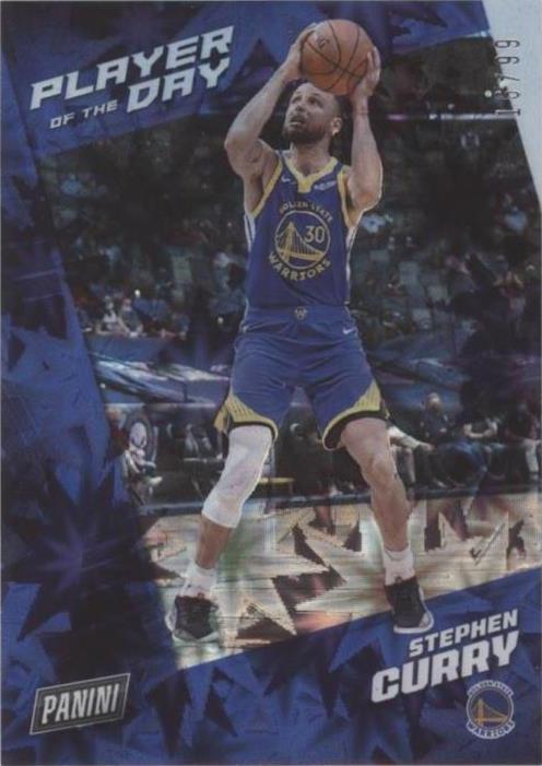 2021-22 Panini Player of the Day - Kaboom #16 Stephen Curry /99 for ...