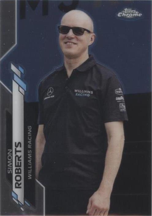 2020 Topps Chrome Formula 1 - F1 Crew Simon Roberts #87 (RC) for sale ...