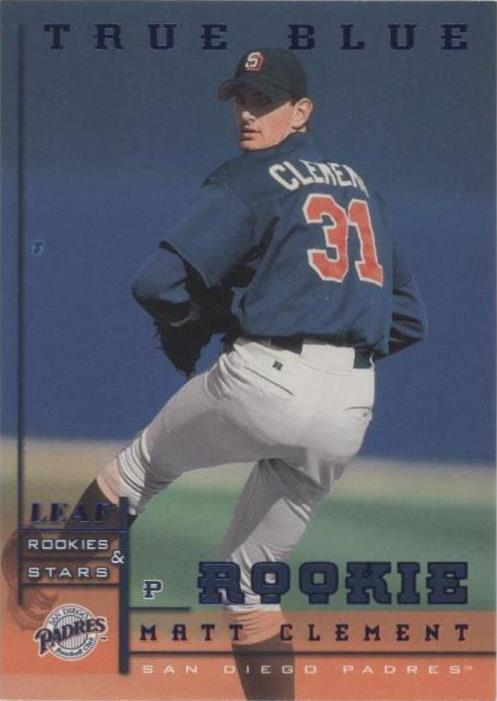1998 Leaf Rookies & Stars - True Blue #247 Matt Clement /500 for sale ...