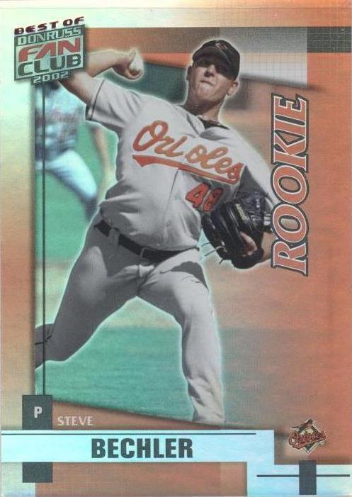 2002 Donruss Best of Fan Club - Steve Bechler #257 /1350 (RC) for sale ...