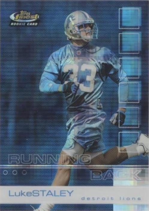 2002 Topps Finest - Hot Box X-Fractor #112 Luke Staley /20 (RC) for ...