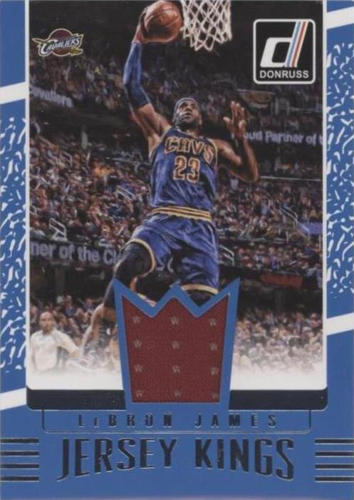 2016-17 Panini Donruss - Jersey Kings #3 LeBron James (MEM) for sale ...