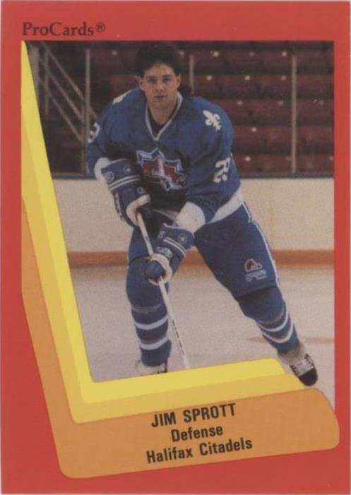 1990-91 ProCards - #464 Jim Sprott (RC) for sale online | eBay