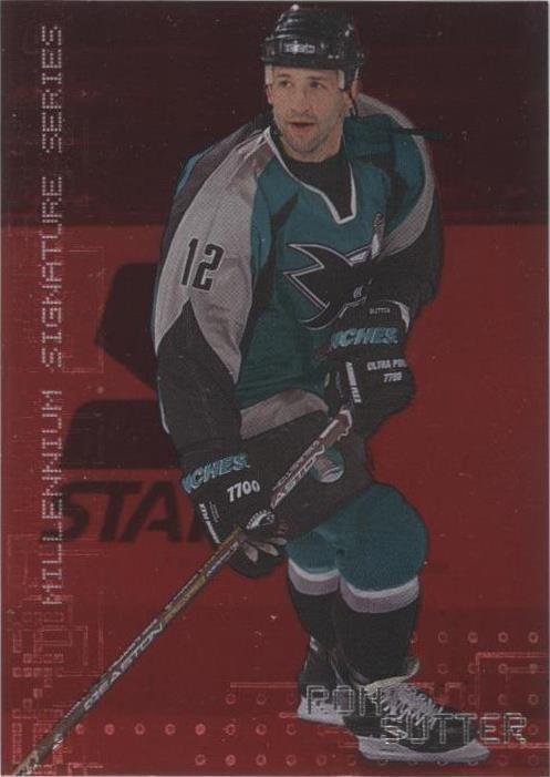 1999-00 In the Game Be A Player Millennium Signature Series - Ron ...