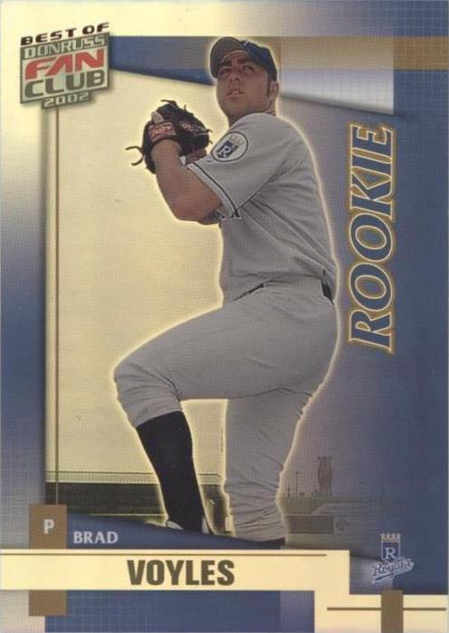 2002 Donruss Best of Fan Club - #225 Brad Voyles /1350 for sale online ...