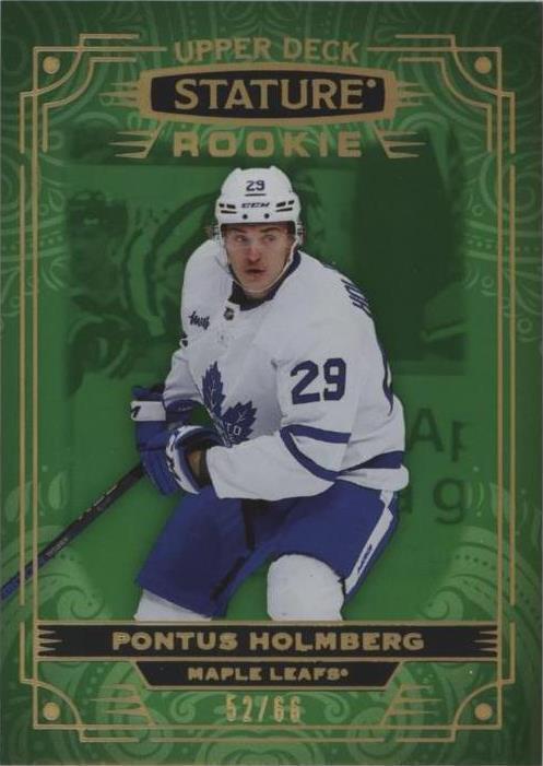 2022-23 Upper Deck Stature - Rookies Pontus Holmberg #161 Photo Variant ...