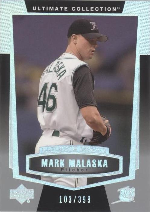2003 Upper Deck Ultimate Collection - Ultimate Rookie #129 Mark Malaska ...