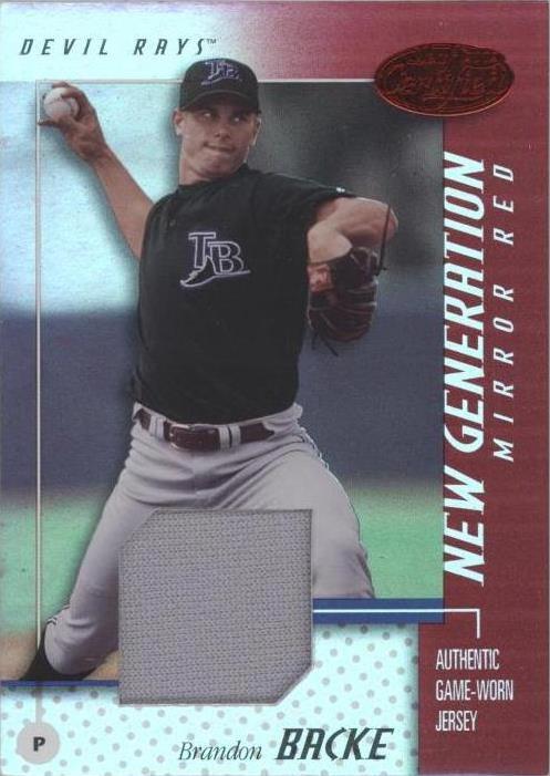 2002 Leaf Certified - New Generation Rookie Mirror Red Materials #191 ...