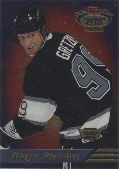 1993-94 Topps Stadium Club - Finest Wayne Gretzky #1 Members Only for ...