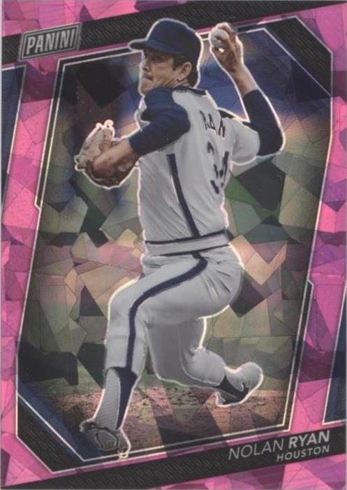 2023 Panini National Convention VIP Gold Pack - Pink Sparkle Prizm #47 Nolan Ryan /75 for sale ...