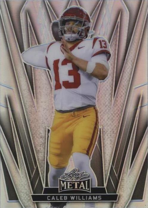 2024 Leaf Metal - Caleb Williams #19 (RC) for sale online | eBay