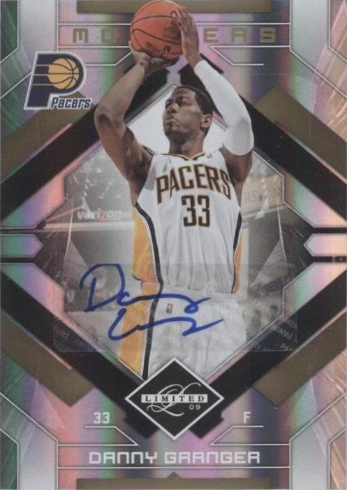 2009-10 Panini Limited - Danny Granger #28 Monikers Gold /25 (AU) for ...